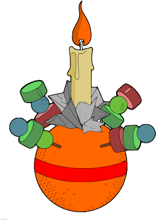 Event-christingle - Cartoon Christingle - (500x500) Png Clipart Download