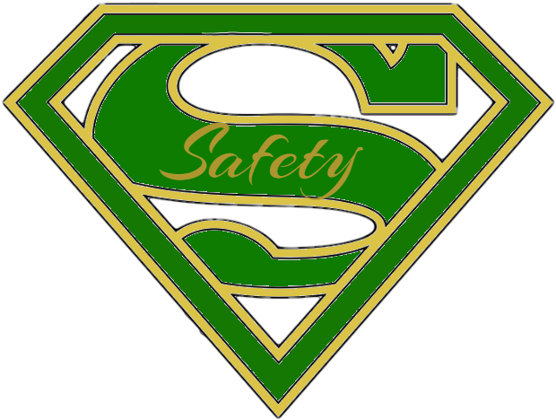 Safety Symbol For Jgf June Safety Month Png By Kimberly - Superman-blue ...