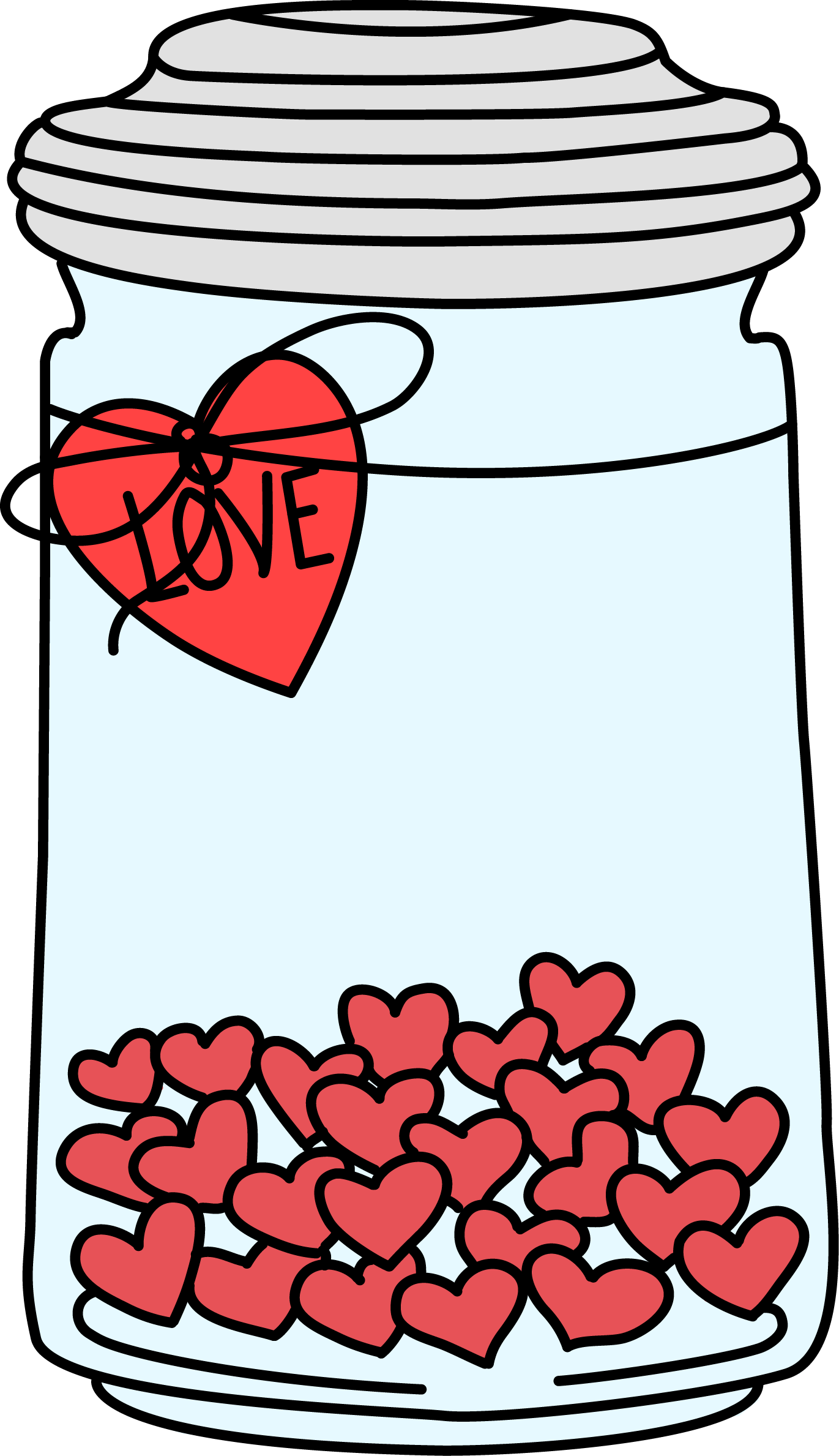 Image For Free Love Jar Clip Art - Image For Free Love Jar Clip Art ...
