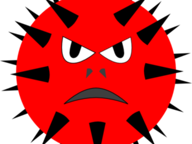 Cliparts Virus - Hiv Virus Clipart - (640x480) Png Clipart Download