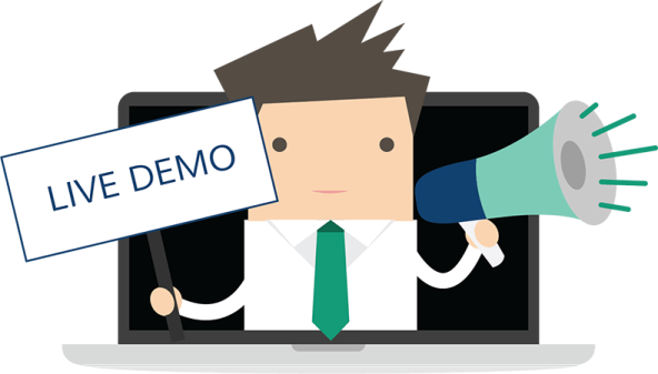 14 - Live Demo - (592x337) Png Clipart Download