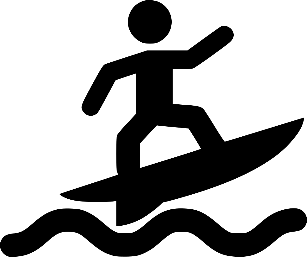 Png File - Surfer Icon Free - (980x820) Png Clipart Download