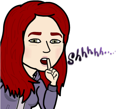 Someone Saying Shhh - (398x398) Png Clipart Download