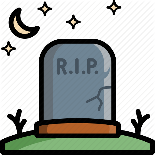 Death Clipart Rip - Illustration - (512x512) Png Clipart Download
