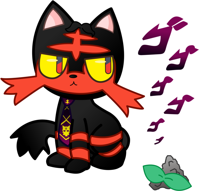 Pokemon Clipart Litten - Pokemon Litten Png Hd - (903x885) Png Clipart ...