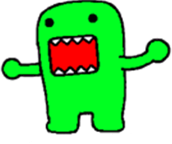 Domo Clipart Green - Rainbow Domo - (640x480) Png Clipart Download