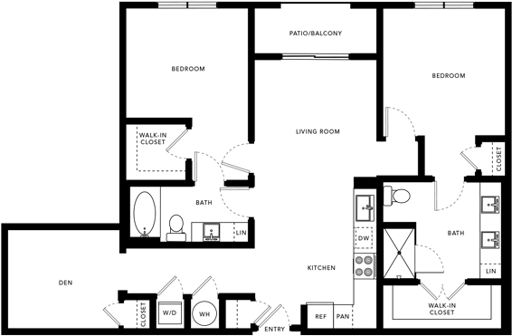 1 - Floor Plan - Full Size PNG Clipart Images Download