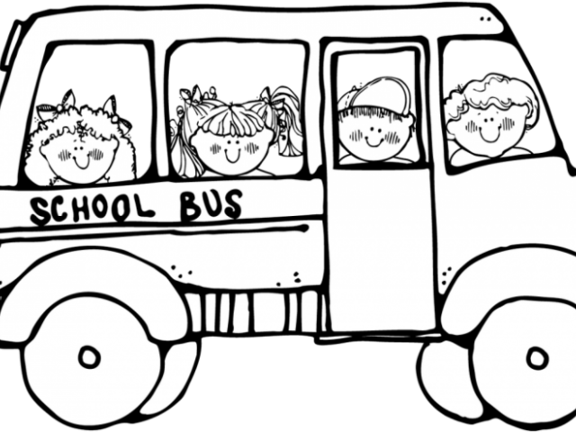 Bus Clipart Black And White - Dj Inkers School Clip Art Black And White ...