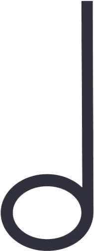 Music Notes - Music Notes Half Note - Full Size PNG Clipart Images Download