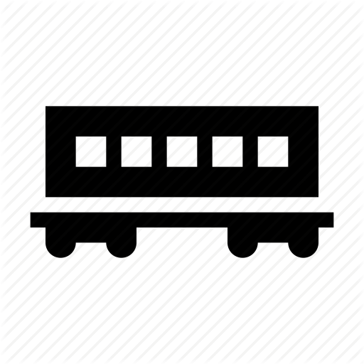 Train Wagon Icon Clipart Rail Transport Passenger Car - Train Wagon Png ...