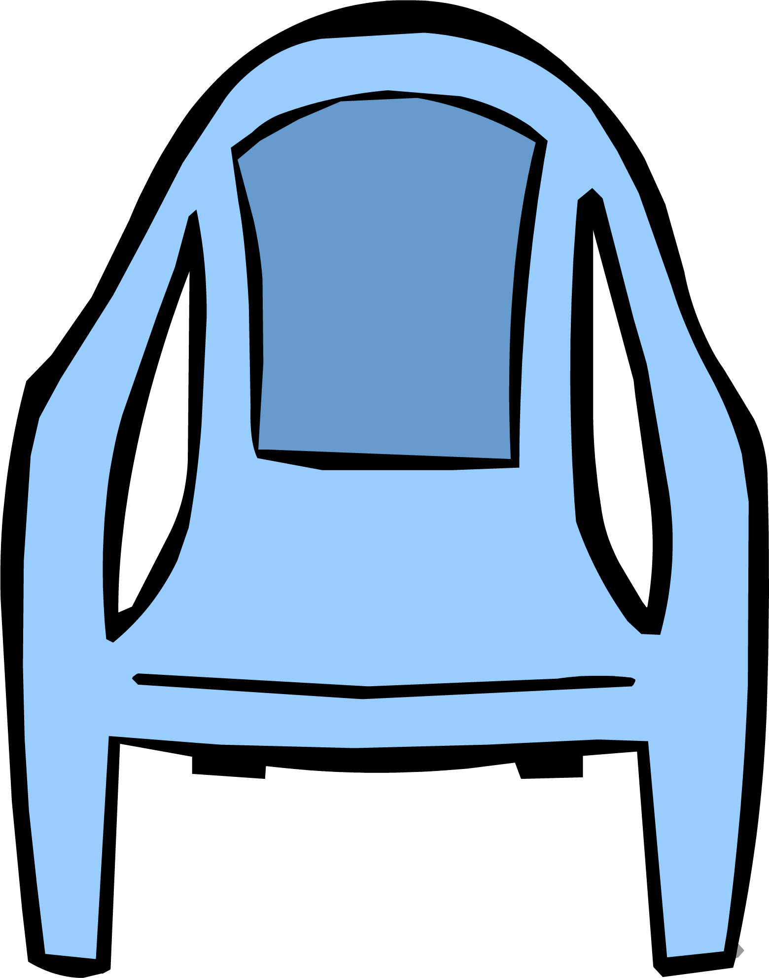 Chair Clipart Blue Chair - Chair Clipart Blue Chair - (1560x1984) Png ...