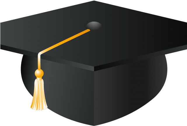 Graduation Clipart Degree - Absolvent-karte Karte - (640x480) Png ...