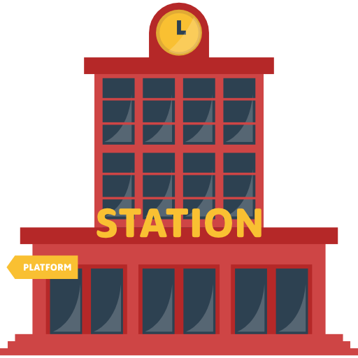 Clipart Png Clipart Station Station Free Transport - Train Station Icon ...