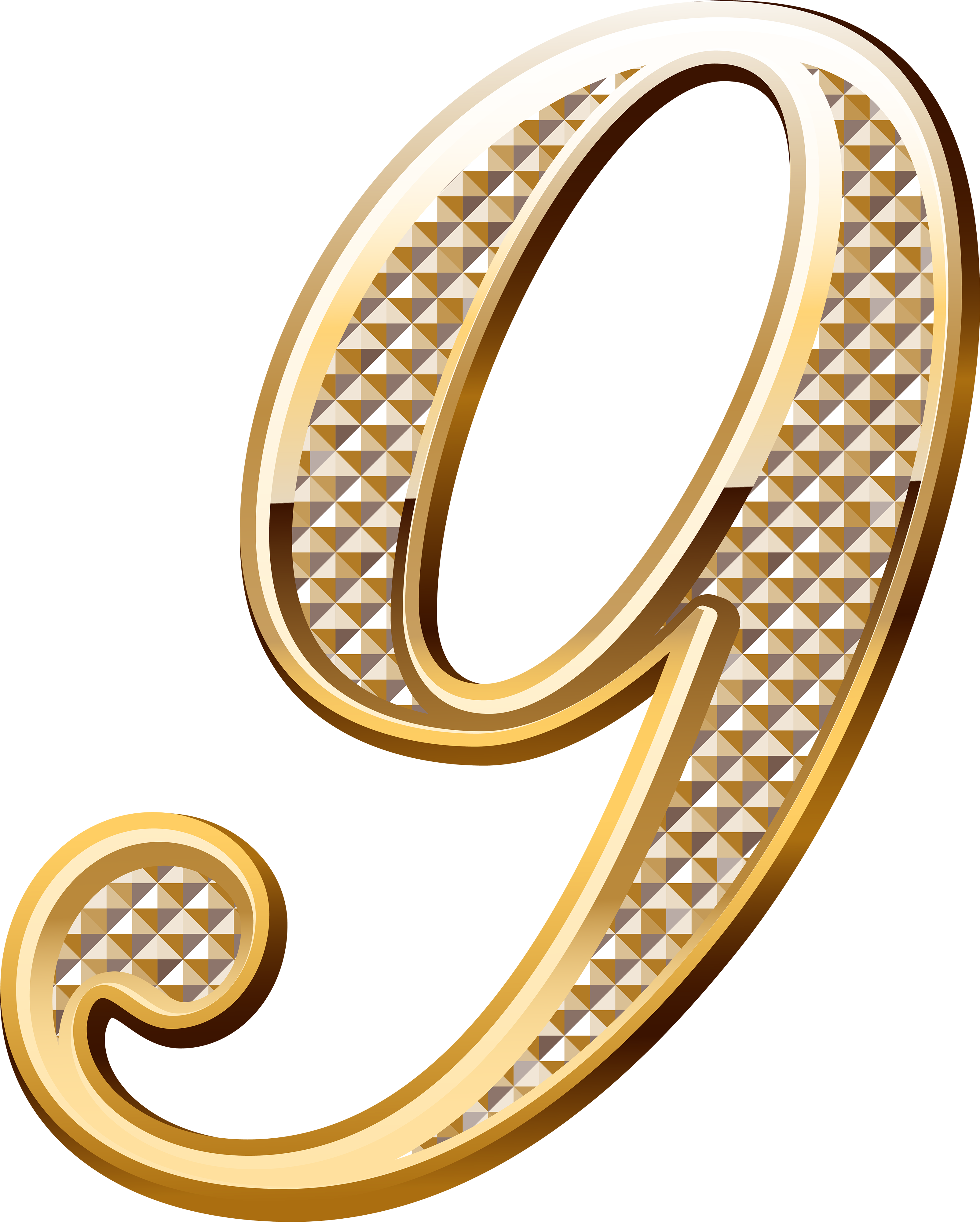Numbers ‿ ⁀ - Number A Gold Png - Full Size PNG Clipart Images Download