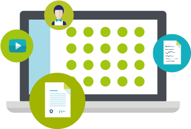 Learning Management System - (400x350) Png Clipart Download