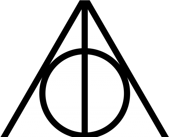 Harry Potter Clipart Ico - Deathly Hallows Symbol - (640x480) Png ...