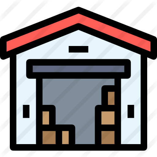 Warehouse Free Icon - Logo - (512x512) Png Clipart Download