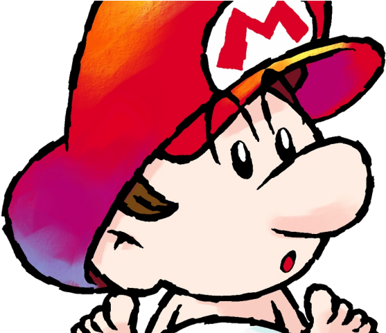 Super Mario Clipart Baby - Baby Mario Diaper - (640x480) Png Clipart ...