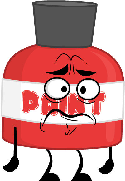 Paint Clipart Object - Object Terror Beep Boop - (408x586) Png Clipart ...