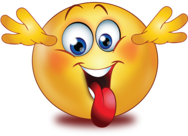 Crazy Clipart Crazy Emoji - Crazy Smile Emoji - (384x384) Png Clipart ...