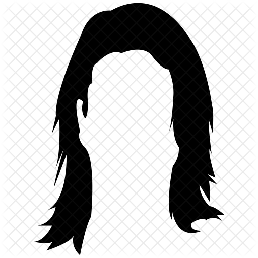 Clip Freeuse Stock Haircut Vector Wavy Hair - Icon Design - (512x512 ...