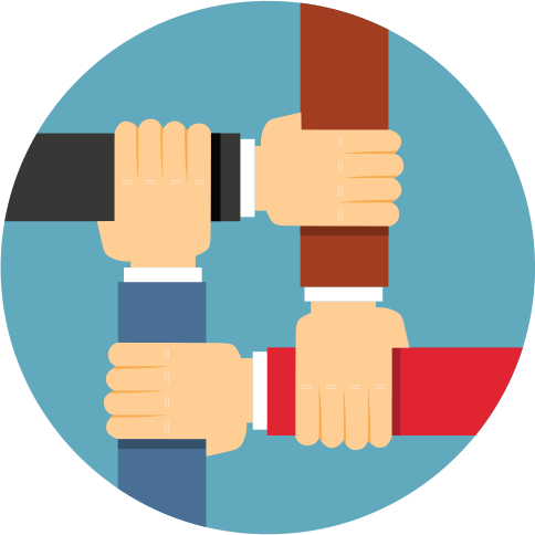 Easy Collaboration - Team Collaboration Icon Png - (484x484) Png ...