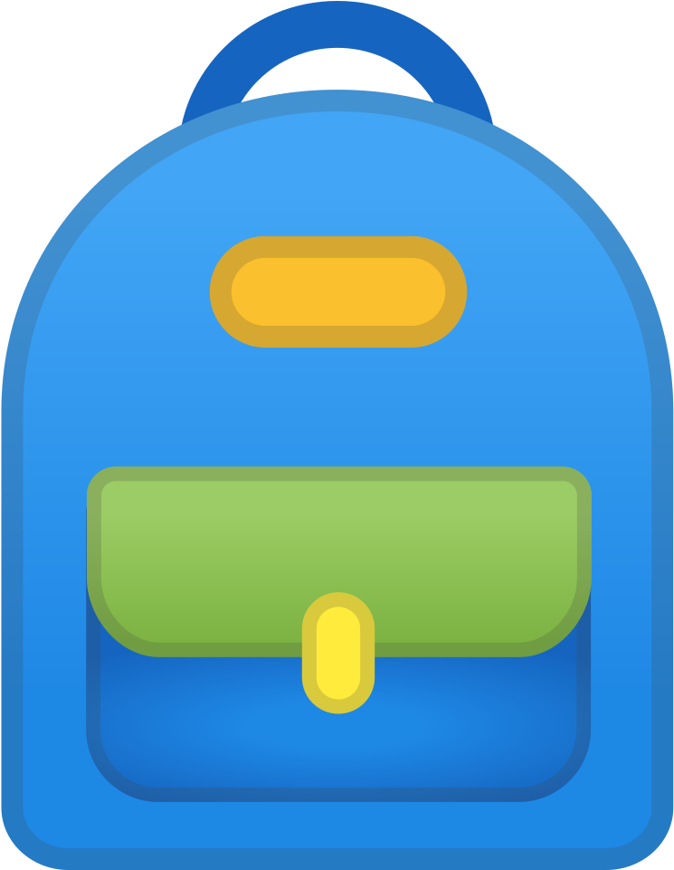 School Backpack Icon - Icon - (1024x1024) Png Clipart Download
