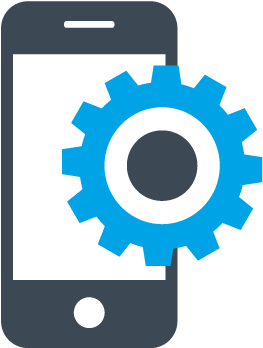 Custom App Development - Mobile App Icon Png - (350x350) Png Clipart ...