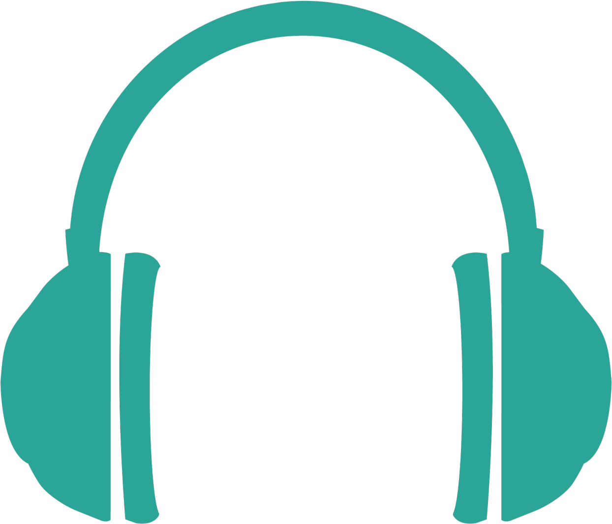 Headphone Clipart Free - Headphone Png - (1280x1111) Png Clipart Download