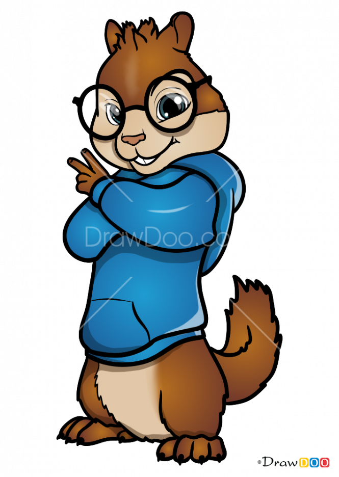 How To Draw Simon And Chipmunks - How To Draw Simon And Chipmunks ...
