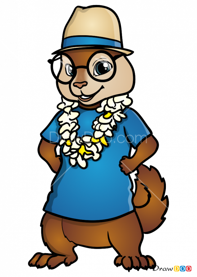 How To Draw Simon And Chipmunks - How To Draw Simon And Chipmunks ...