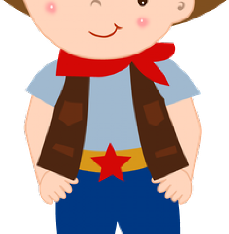 Little Boy Clipart Cowboy - Little Boy Clipart Cowboy - (640x480) Png ...
