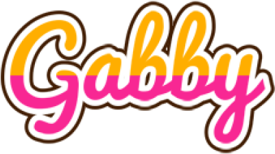 Gabby Name Logo - Gabby Name Logo - (400x345) Png Clipart Download