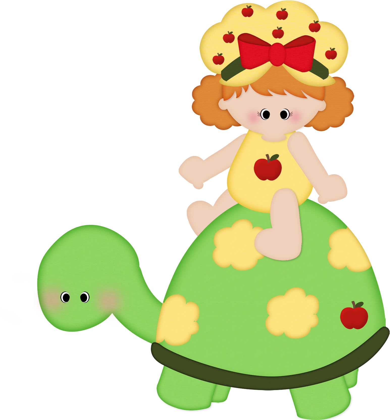 Girly Clipart Turtle - Girly Clipart Turtle - (1549x1664) Png Clipart ...