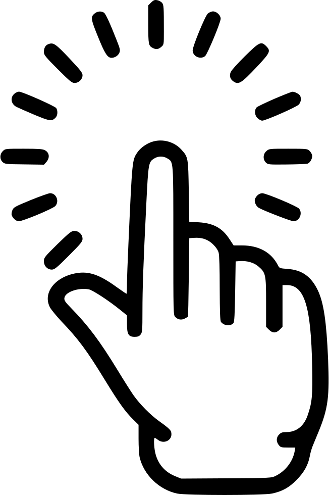 Png File - Ui Pointing Finger Png - (652x980) Png Clipart Download
