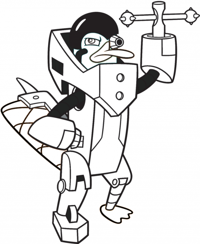 Perry The Platypus Coloring Page Coloring Pages Amp - Perry Platypus ...