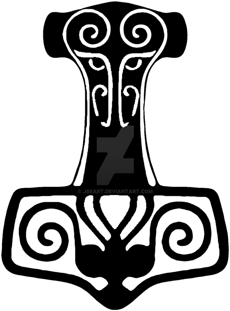 Mjolnir Drawing Transparent - Mjolnir Drawing Transparent - (791x1010 ...