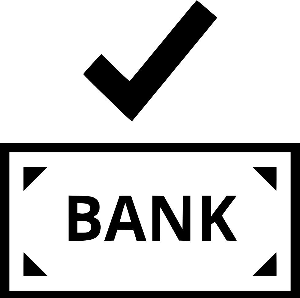 Banking Bank Note Check Mark Ok Good Comments - Banking Bank Note Check ...
