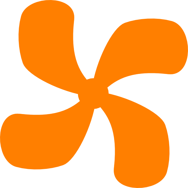 Elisi Clipart - Fan Blade Clip Art - (600x600) Png Clipart Download