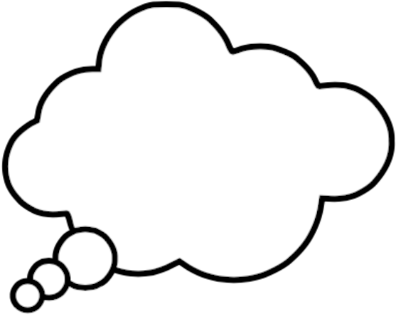 Balão De Pensamento Png - (2399x2032) Png Clipart Download