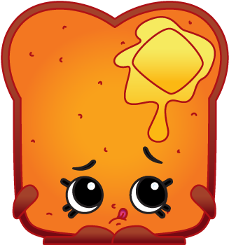 Bread Shopkin - (400x400) Png Clipart Download