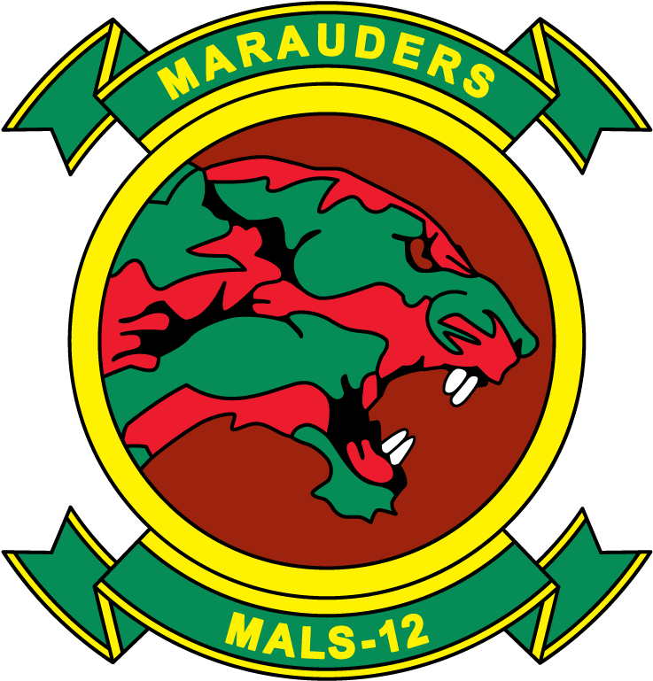 Marauders Mals - Marine Aviation Logistics Squadron 12 - (800x800) Png ...