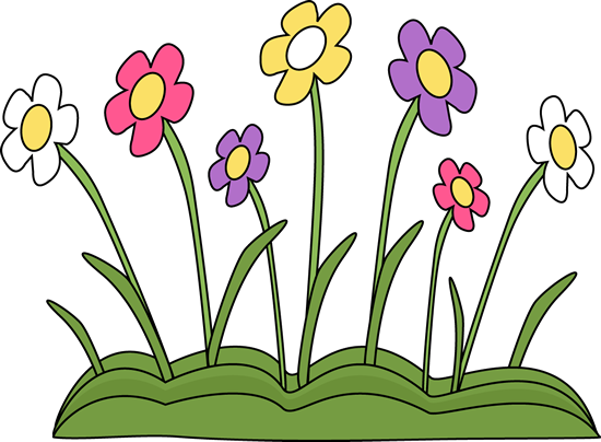 Spring Flower Clipart Free - Spring Flowers Clipart - (550x404) Png ...