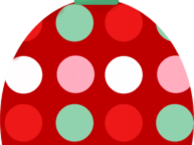 Christmas Ornament Clipart Polka Dot - Christmas Ornament Clipart Polka ...