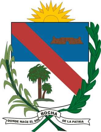 Coat Of Arms Of Rocha Department - Coat Of Arms Of Rocha Department ...