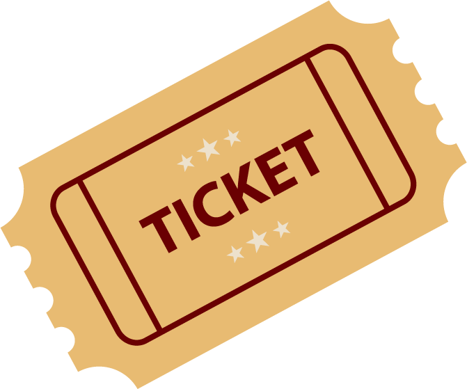 Ticket Stub - Ticket Stub - Full Size PNG Clipart Images Download
