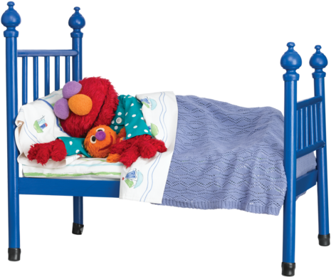 Elmo - Elmo Asleep - (500x401) Png Clipart Download