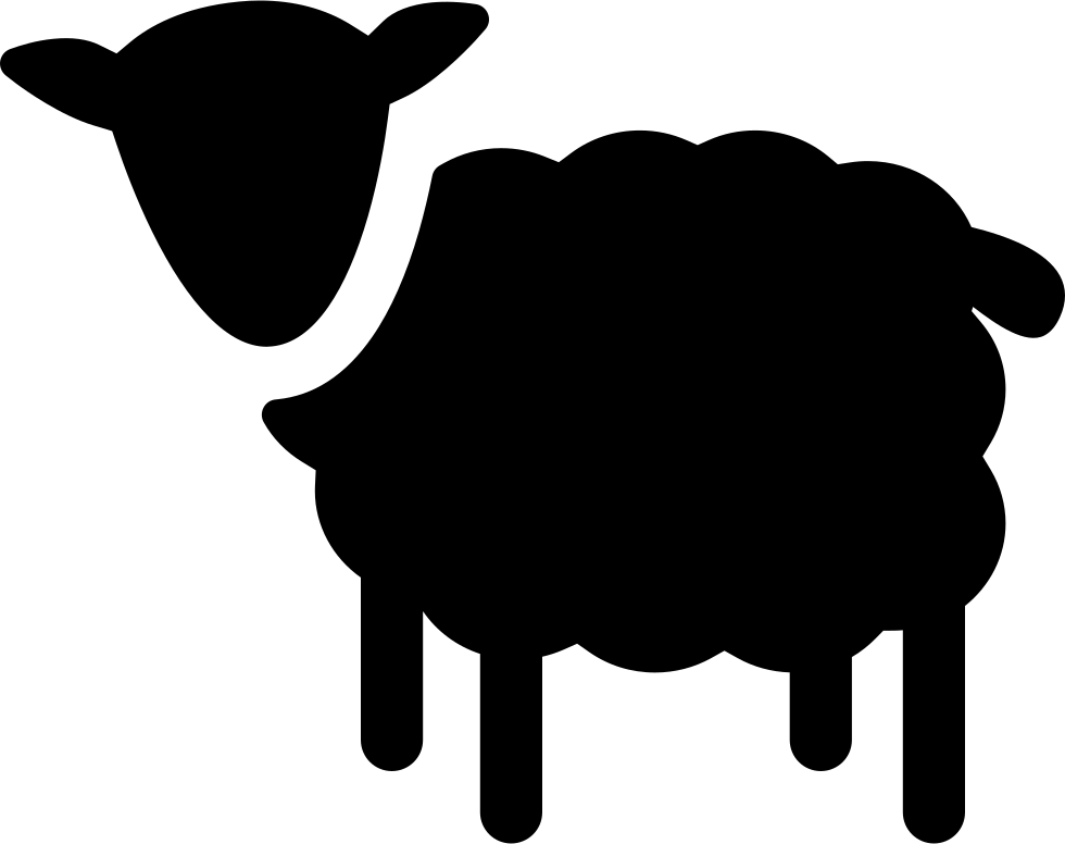 Sheep Silhouette Svg Png Icon Free Download - Icono Oveja - (980x776 ...