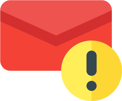 Alert Icons - Email Alert Icon - (480x480) Png Clipart Download