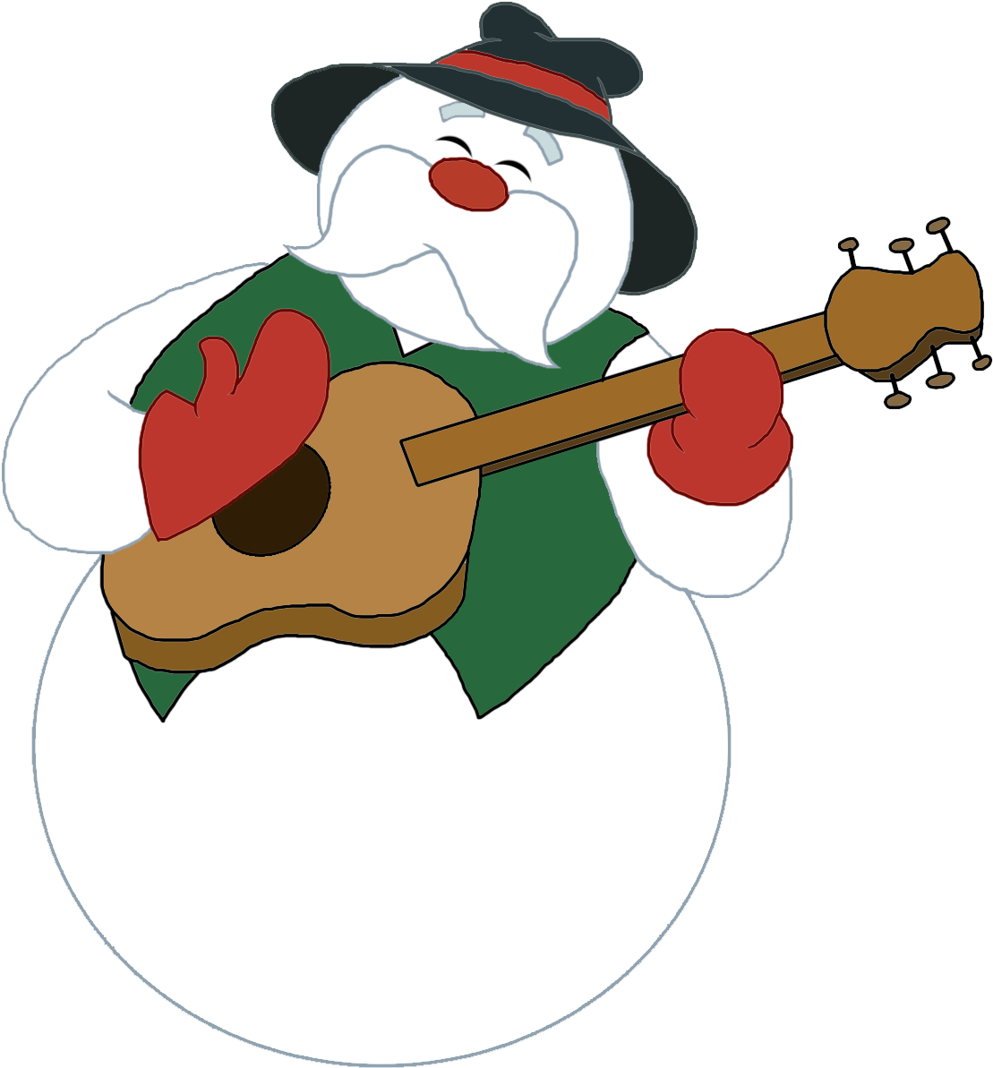 Moheart7 28 6 Snowman Hank By Moheart7 - Cartoon - (1215x1392) Png ...